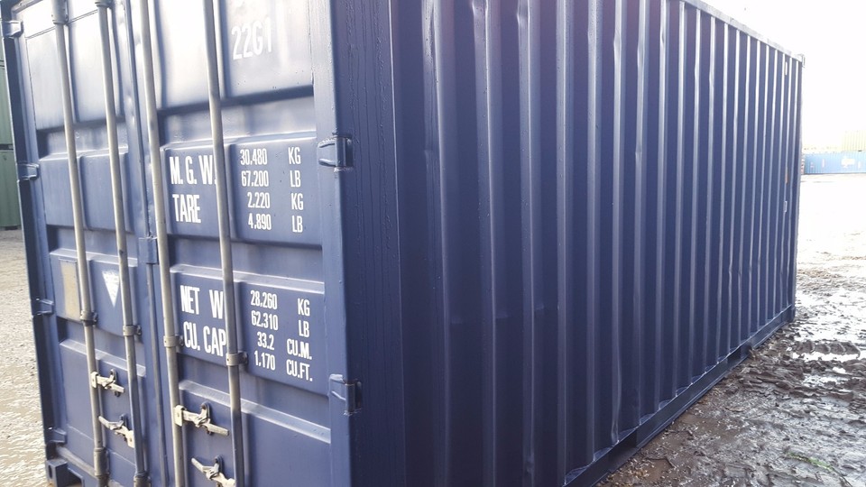20ft & 40ft New & Used Wind Waterproof Shipping Containers From £1250 ...