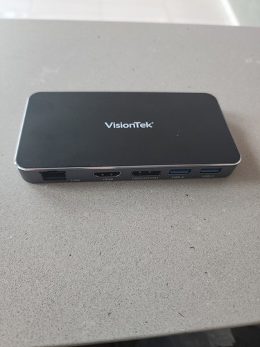 VisionTek VT400 - Dual Display USB-C Docking Station with Power 901469 ...