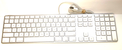 Apple A1243 Wired Mac USB Keyboard with Numeric Keypad | eBay