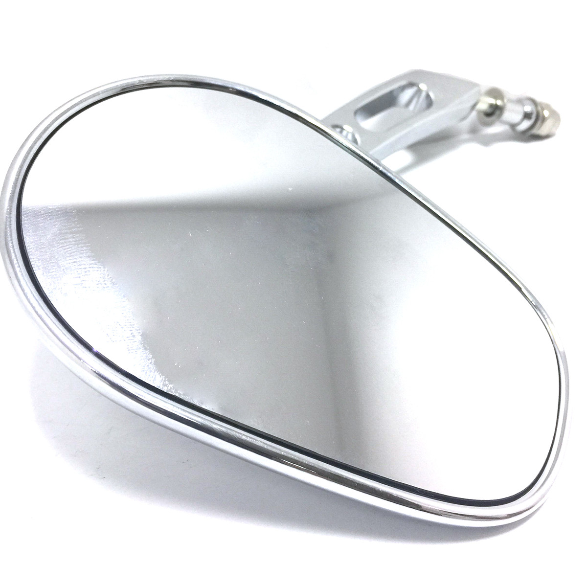 BIG Chrome Motorcycle Rear View Custom Mirrors For Harley Davidson And ...