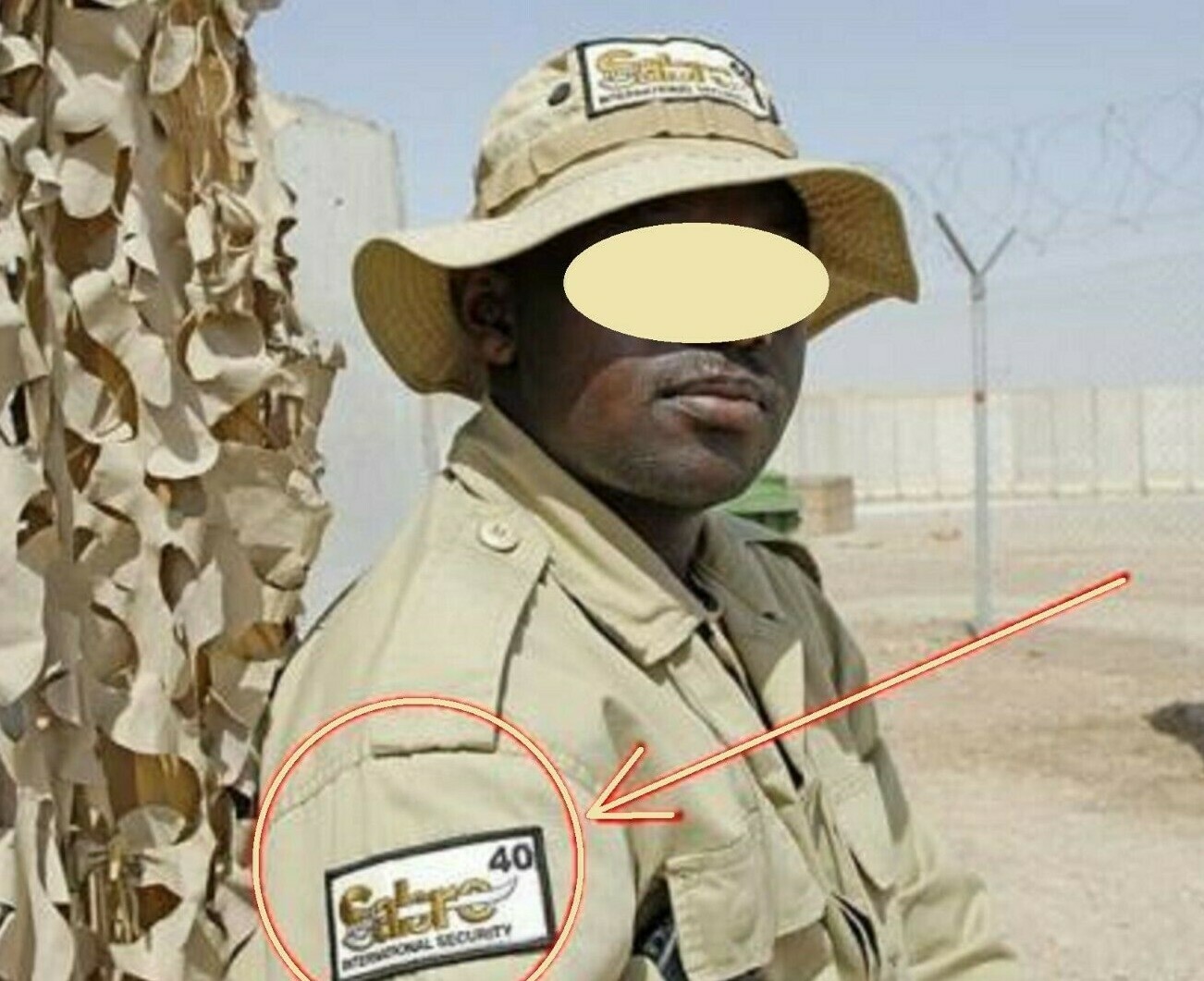 AFGHANISTAN PRIVATE SECURITY CONTRACTOR PMC OPERATOR PATCH: Sabre ...