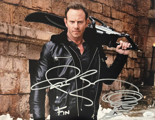 Sharknado Signed Photo Ian Ziering Fin Shepard Autograph 11x14 JSA COA ...