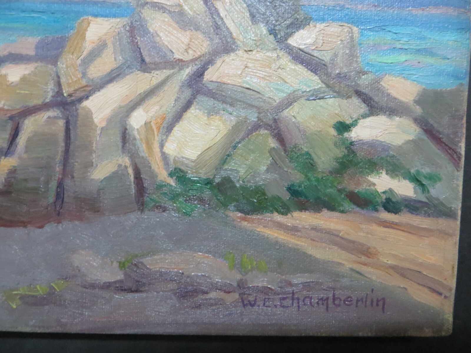 Winnie Chamberlin Oil Painting Coastal Landscape California | eBay