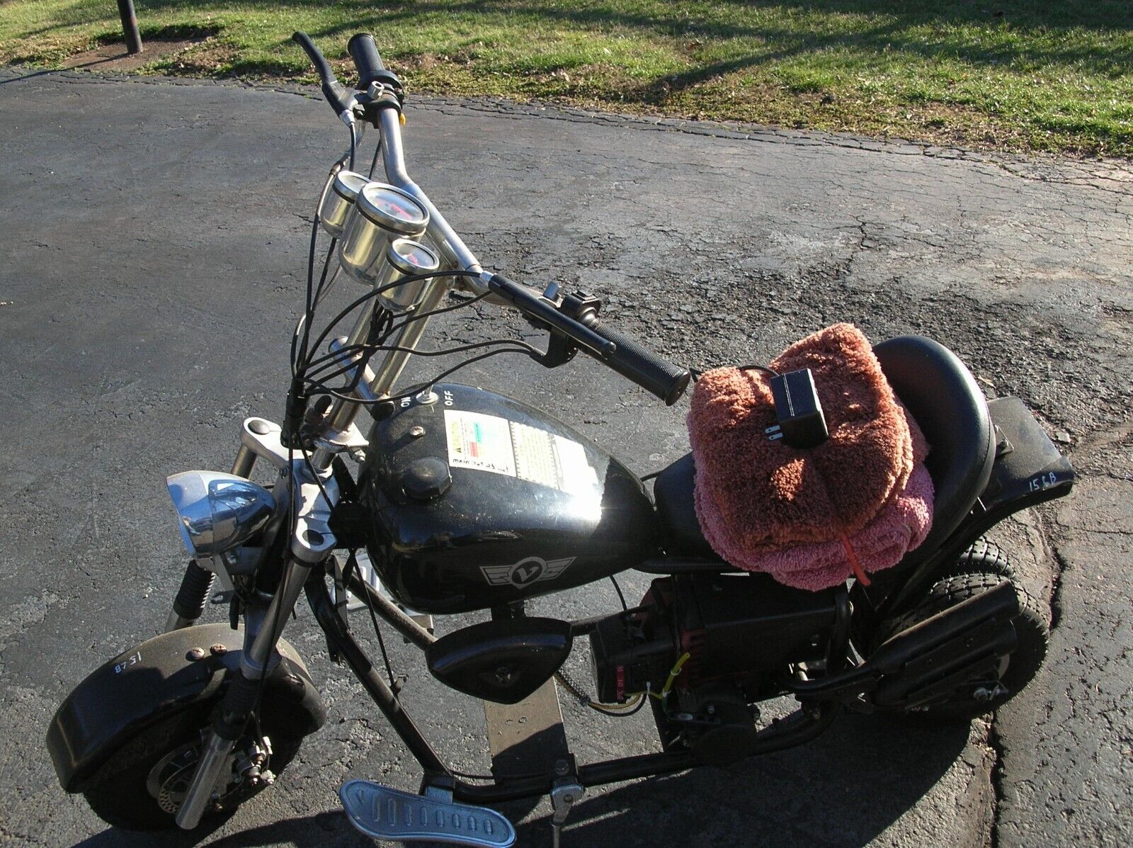 MINI CHOPPER PEP BOYS HARLEY MINIBIKE APC ELECTRA MOTOR CYCLE TWO ...