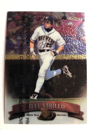 1998 Topps Finest #113 Brewers Jeff Cirillo Baseball Card | eBay