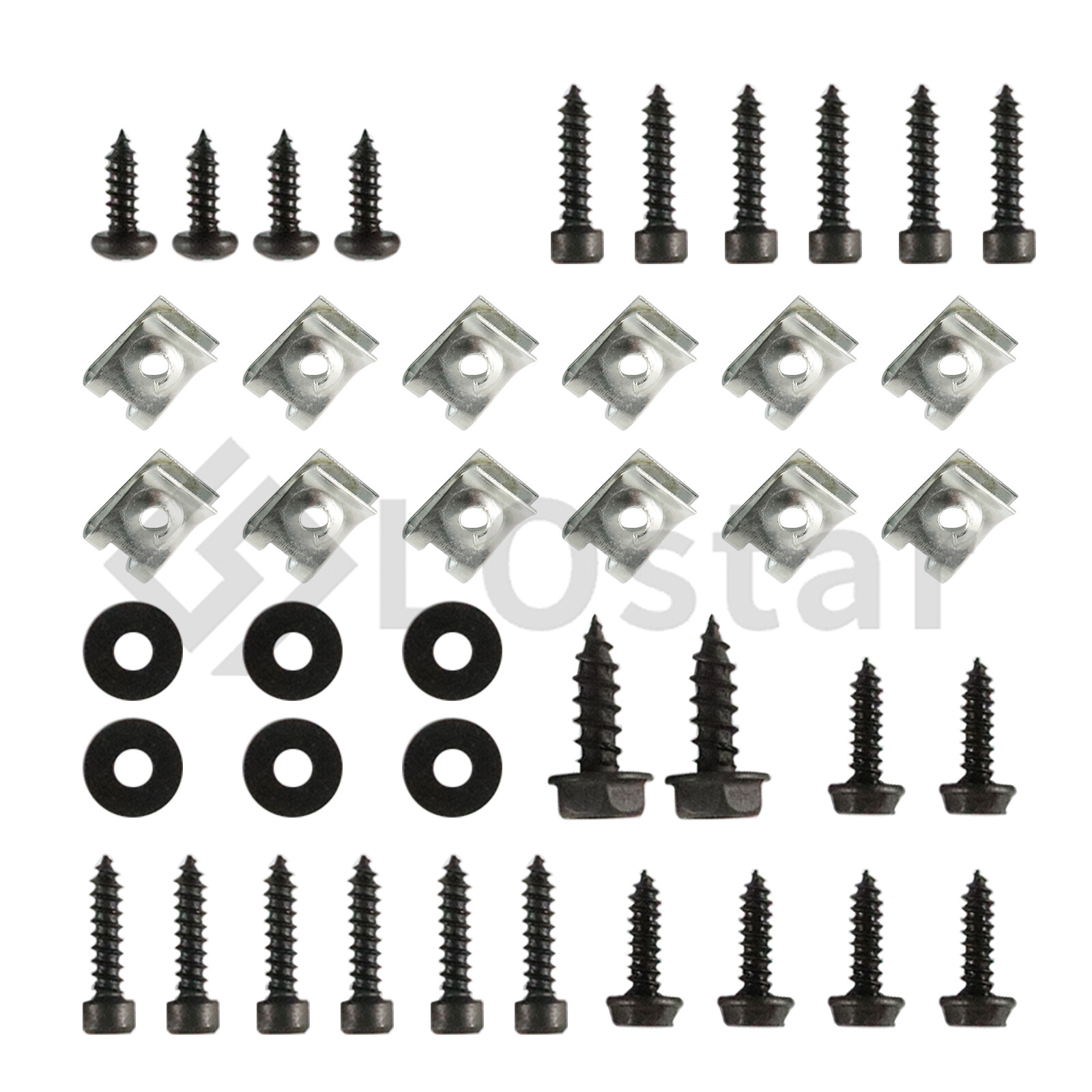 Console Screws & Fastner Kit, Correct Torx Head For 1982-1992 Camaro ...