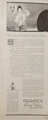 1922 Colgates Florient Perfume Flowers Of The Orient Vintage Print Ad ...