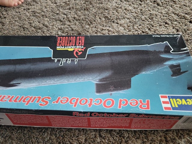 Red October 1990 Revell Submarine Model #4006 NOS for sale online | eBay