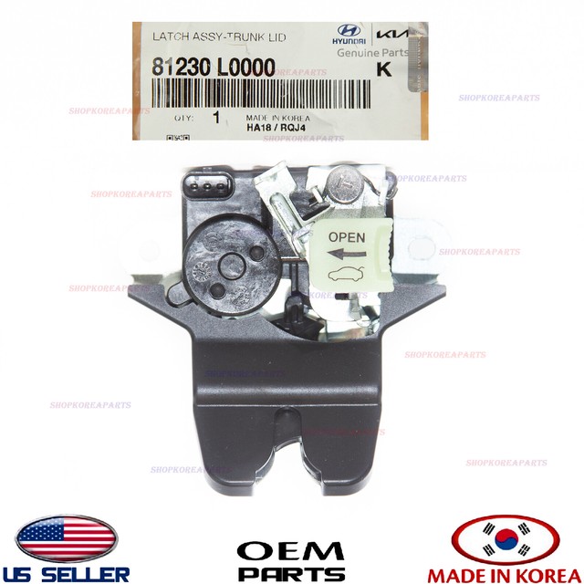 For Hyundai Sonata 2022 Hyundai 81230L0000 Rear Deck Lid Latch for sale ...