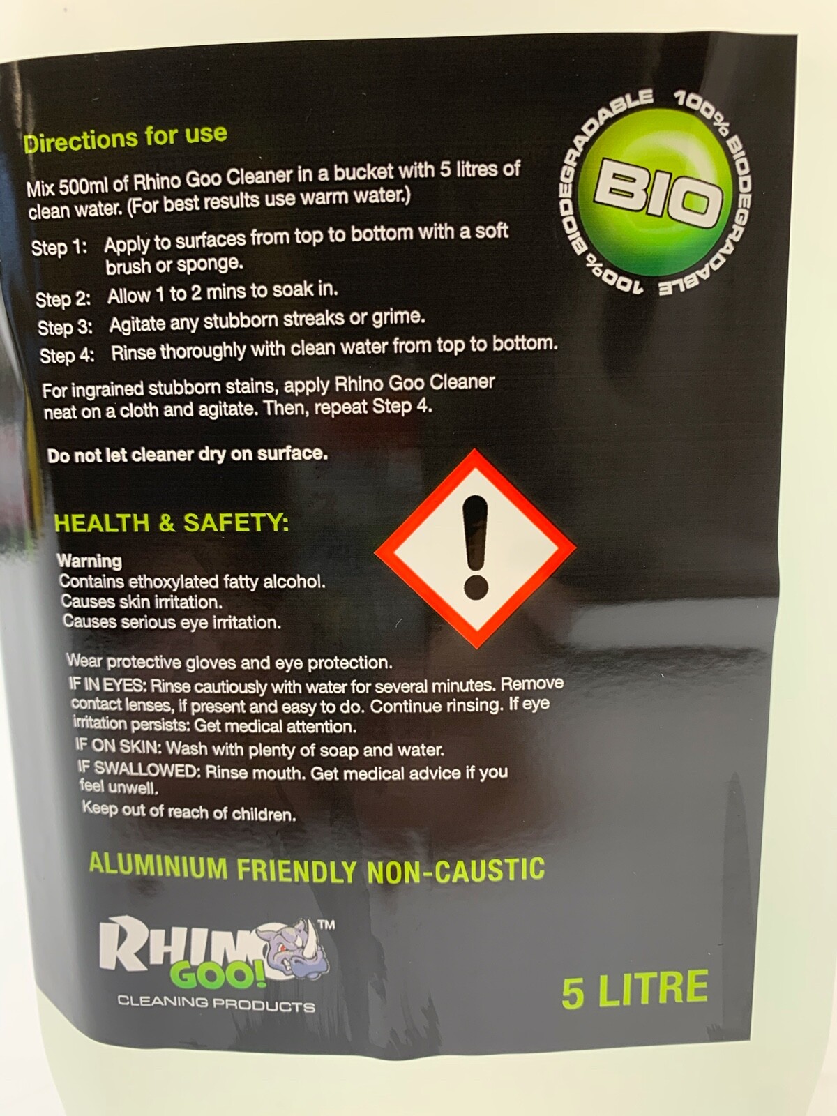 Rhino Goo! UPVC Cleaner - 5L for sale online | eBay