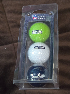 Team Golf NFL Seattle Seahawks Regulation Golf Balls 3-Pack | eBay