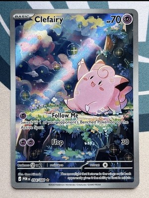 Pokemon Card - Clefairy - Illustration Art Rare (094/088) Perfect Order ...