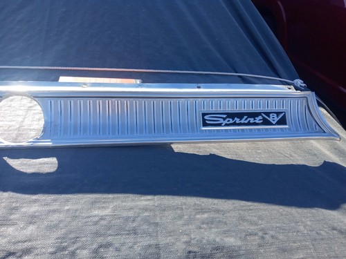 1964 Ford Falcon Sprint Aluminum Tail Panel Trim Moulding | eBay