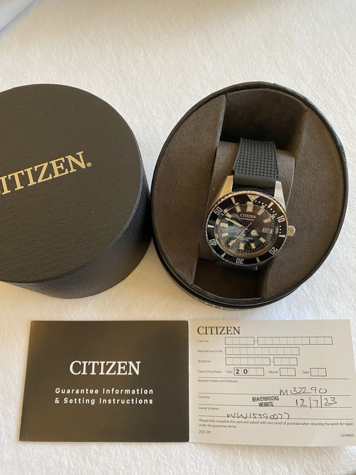 Citizen Diver 200 Challenger Titanium | eBay UK
