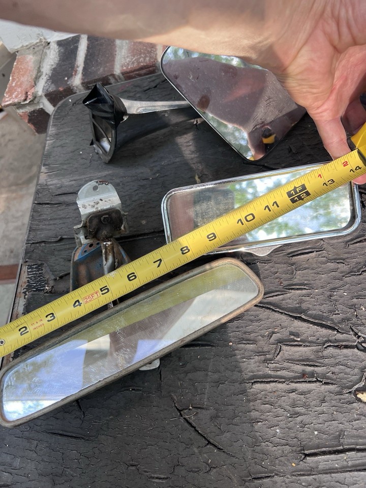 Vtg Mirrors Mirror 1940s 1950s 1960s Hot Rod Ford Gm Chevy Lot Car ...