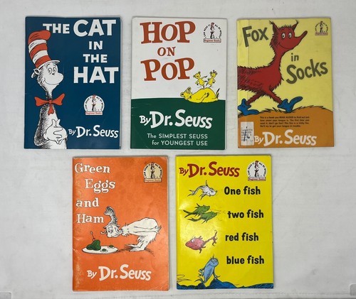 Dr. Seuss’s Beginner Book Collection 5 PAPERBACK Book Set: Free ...