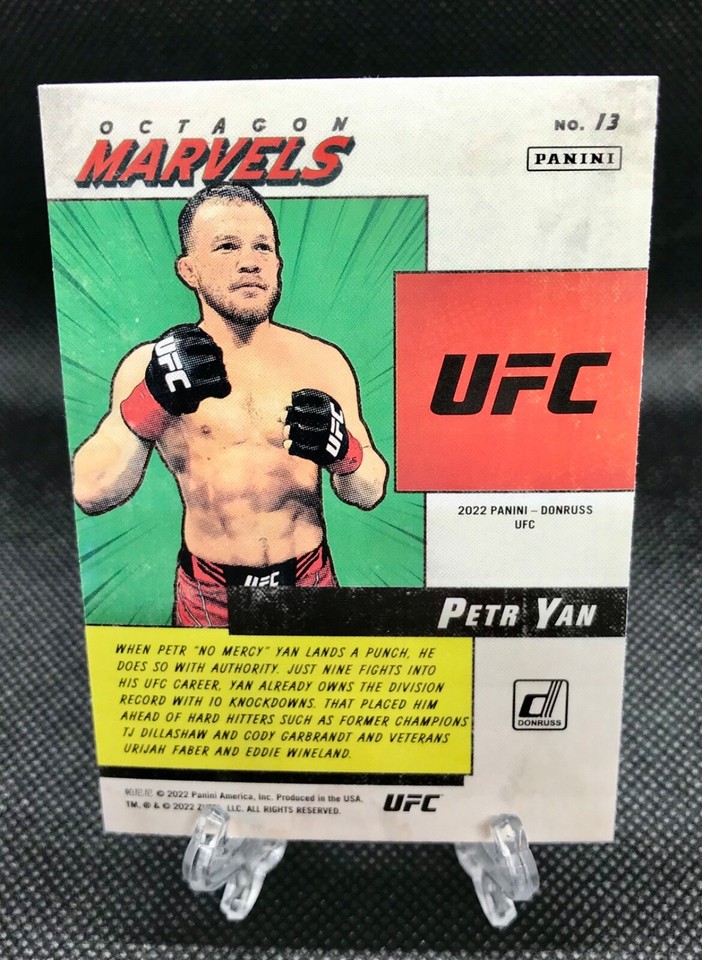 2022 Donruss UFC Octagon Marvels #13 Petr Yan - Bantamweight | eBay