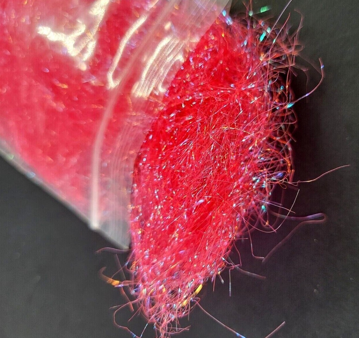 PRISM ICE DUBBING - Holographic - Laminated - 12 COLORS - Pearlescent ...