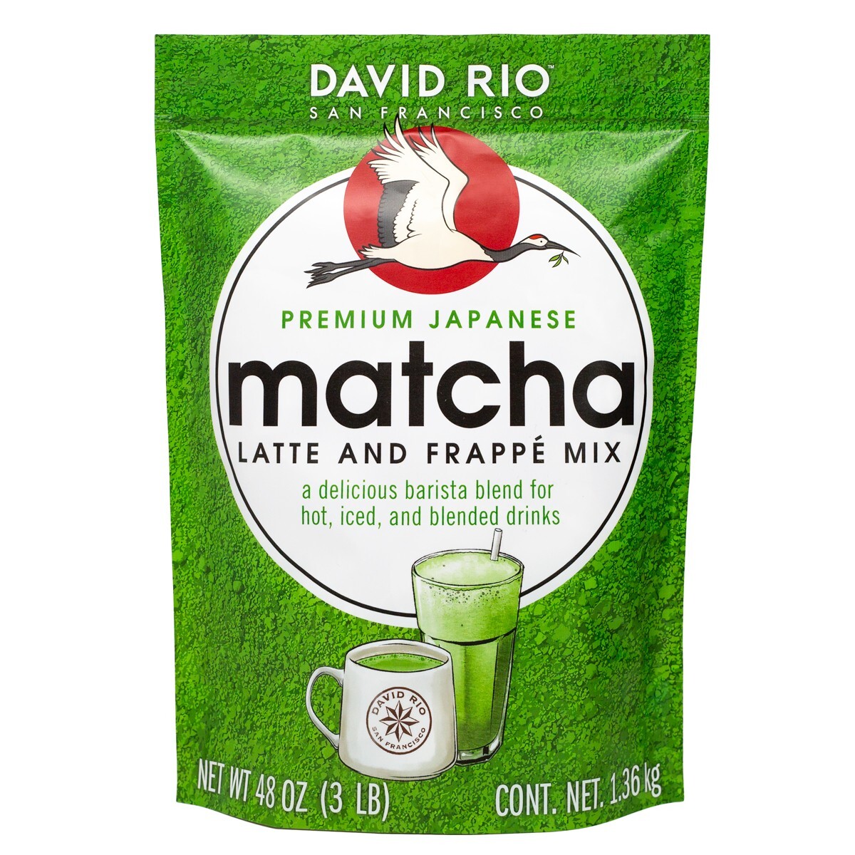 David Rio Matcha Latte & Frappe Mix 3lb Standup Pouch | eBay