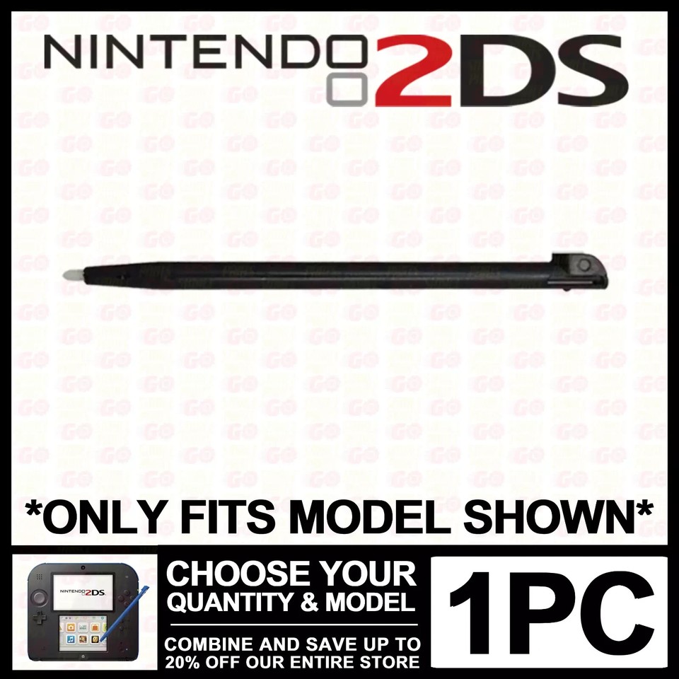 Stylus For Nintendo Original 2DS Black Plastic Pen Replacement "2DS ...