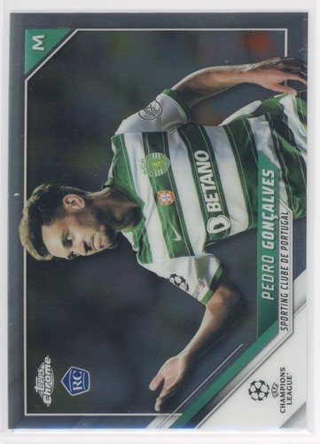 PEDRO GONCALVES 2021-22 TOPPS CHROME UCL ROOKIE #199 RC QTY | eBay