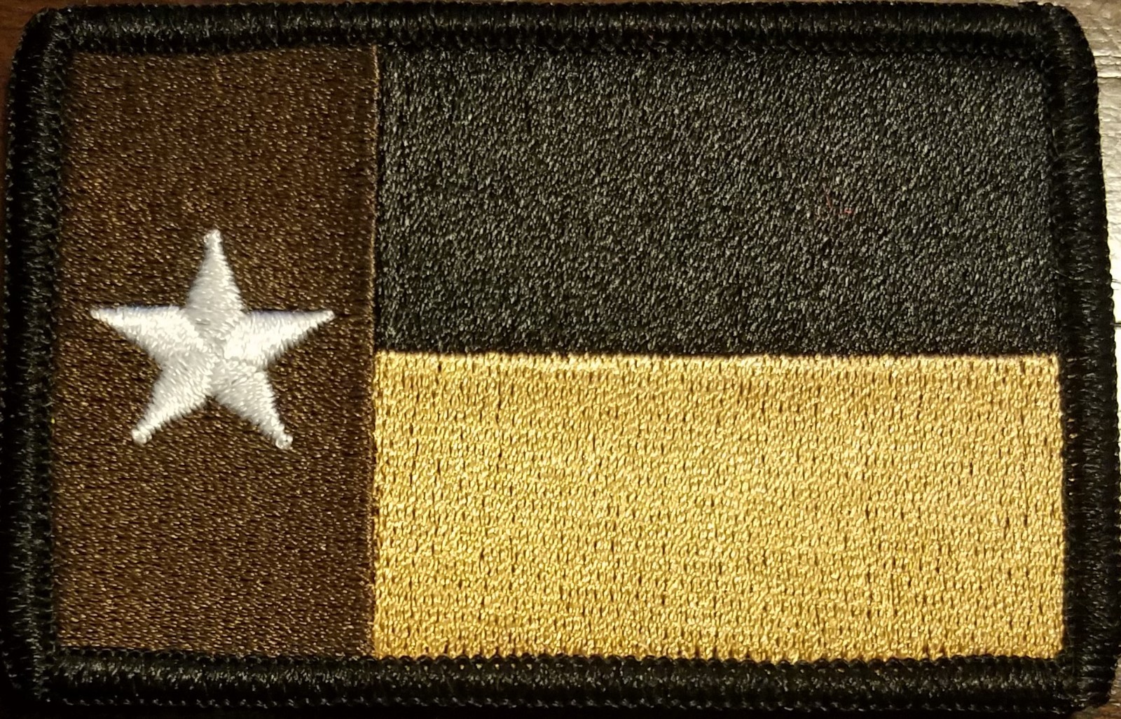 Texas State Flag Patch Iron-On Travel Tactical Travel Lone Star Emblem ...