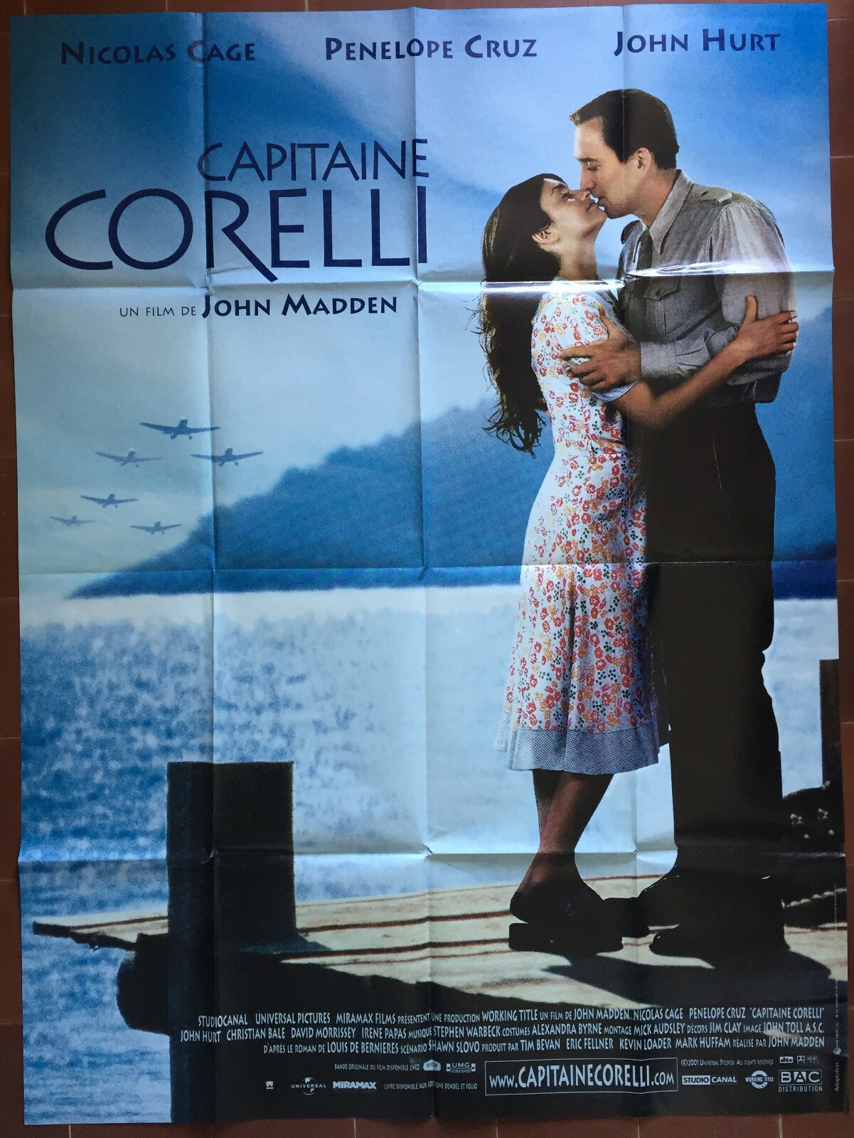 Captain Corelli Poster John Madden Nicolas Cage Penelope Cruz 120X160Cm ...