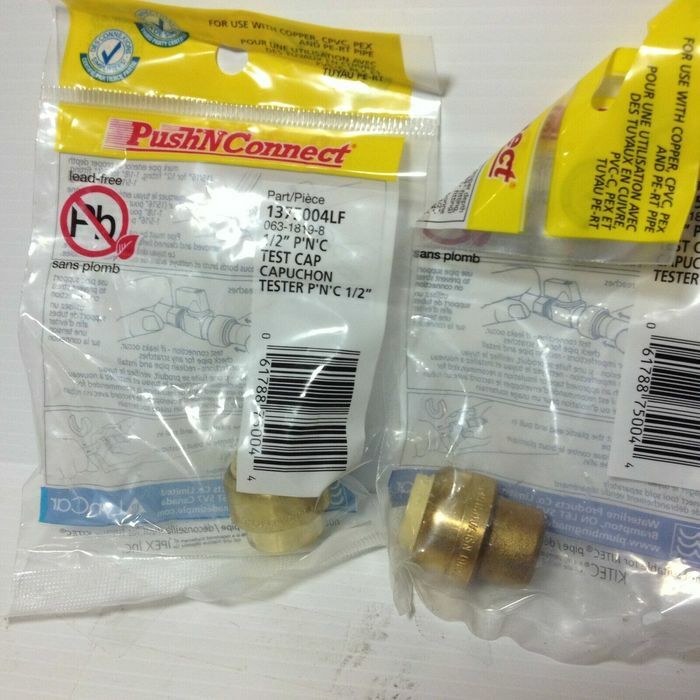 SHARK BIT PUSH PULL PIPE COUPLERS 1/2 IN.PKG#34C-14 UNITS LYNCAR ASSORT ...