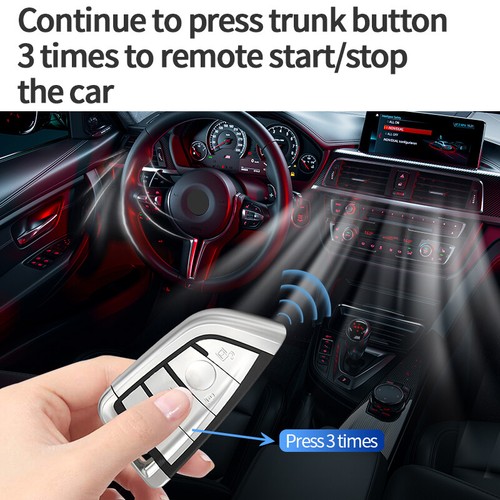 Remote Starter for BMW G30 G32 G11 G01 14-22 with oem push button ONLY ...