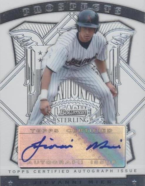 2009 Bowman Sterling - Prospects Jio Mier #BSP-JMM (AU, RC) for sale ...