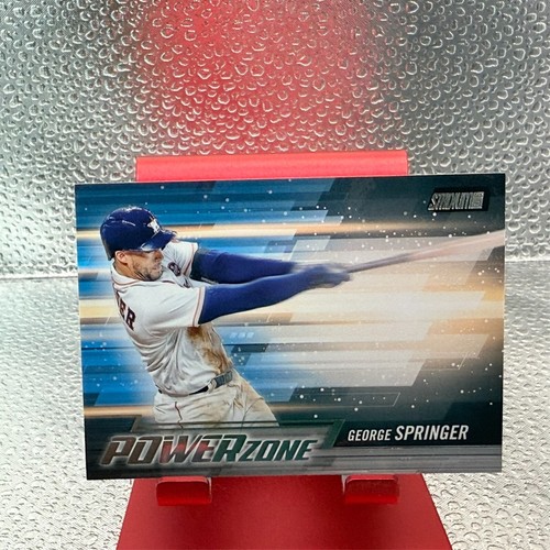 2018 Topps Stadium Club #PZ-GSP George Springer Powerzone | eBay