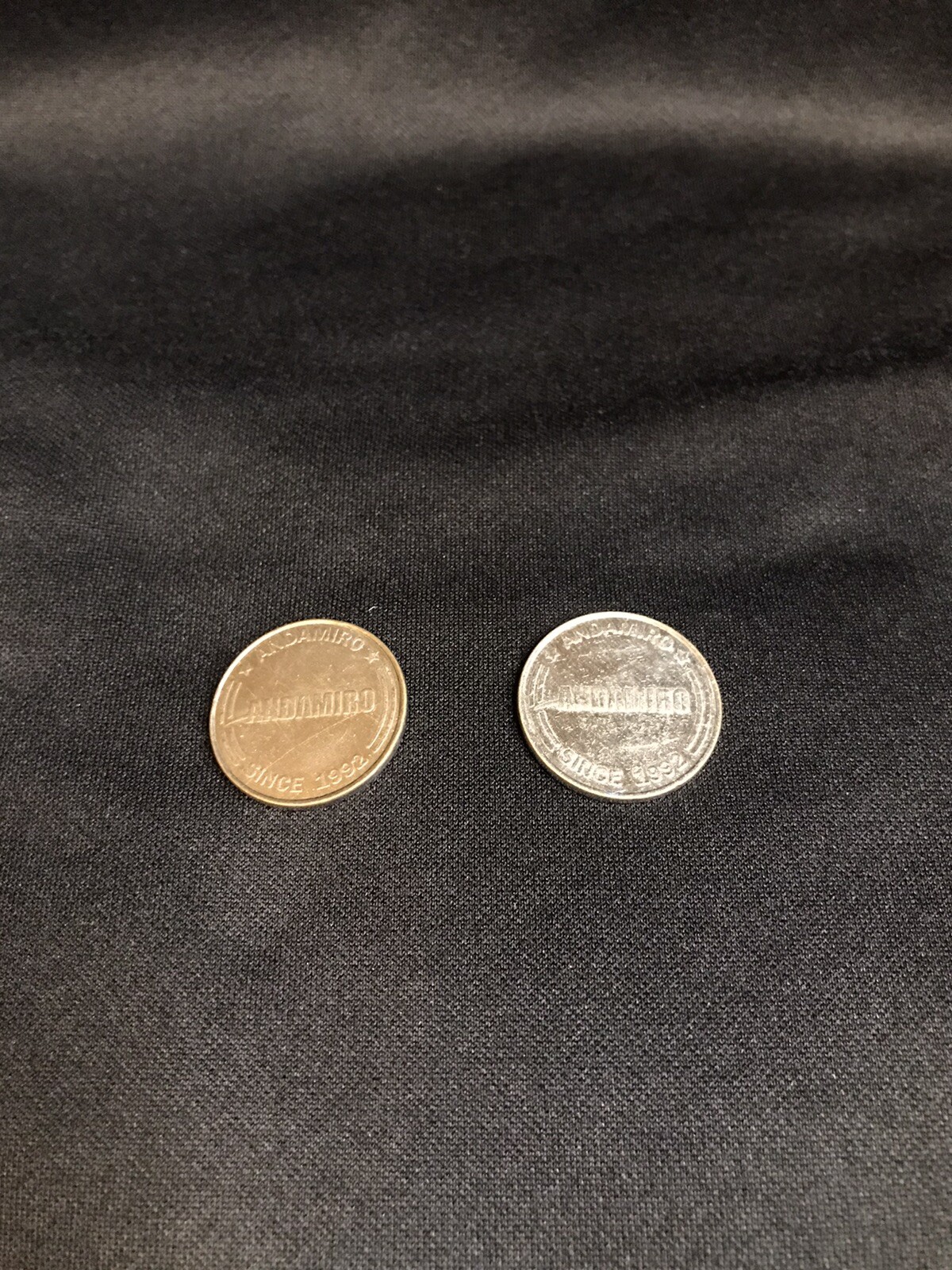 Andamiro Game Token Coin Since 1992 Lot of 2 | eBay