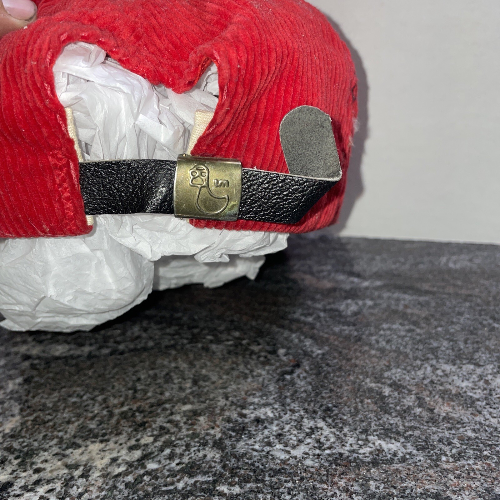 Vintage Duckster Pipestem Logo Corduroy Hat Cap Adjus… - Gem