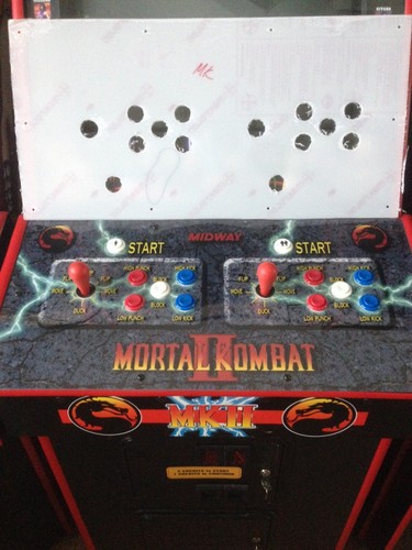 Mortal Kombat Mk1 Mk2 Mk3 Mk4 Umk3 Arcade Lexan Control Panel Pre ...
