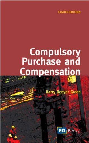 Compulsory Purchase and Compensation by Barry Denyer-Green (2006, Trade ...