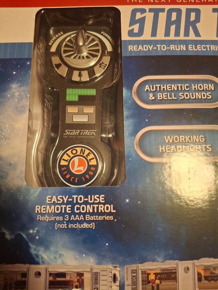 Lionel LionChief Star Trek set #2023130 O gauge starter set with remote ...