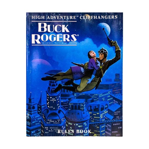 TSR Buck Rogers Buck Rogers Adventure Game - Cliffhangers, Rules Book ...