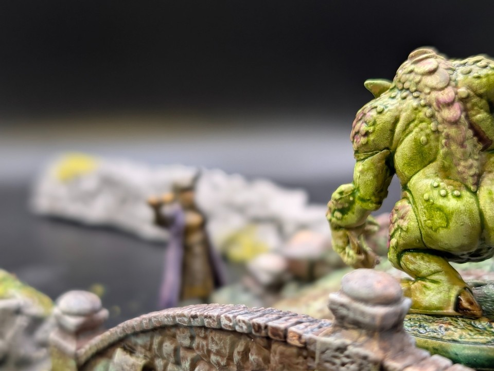 Well painted Reaper large River Troll dnd fantasy miniature | eBay