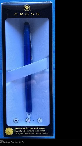 Cross Tech3 Stylus with Pen - Metallic Blue - AT0090S-8 | eBay