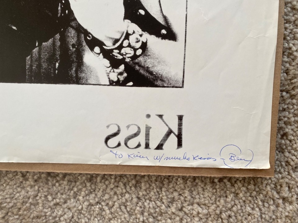 KISS RARE 1 of a kind Very rare Creem magazine boy howdy beer photo ...