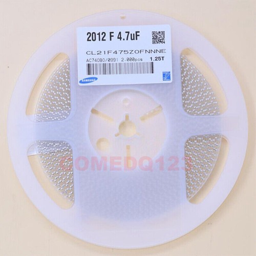 100PCS 0805 4.7uF 16V Y5V +80%/-20% CL21F475ZOFNNNE Ceramic Capacitor ...
