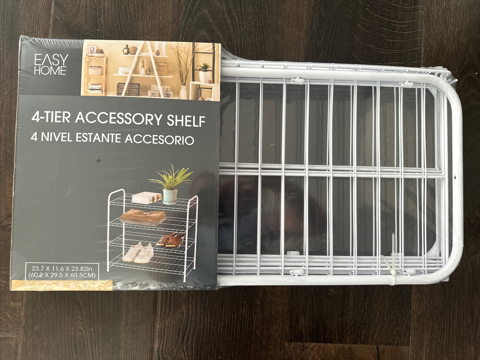 Aldi Easy Home 4-Tier Accessory Shelf - Free Shipping | eBay
