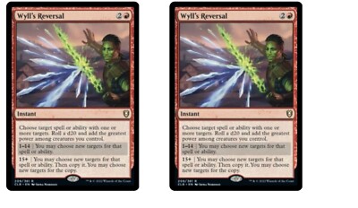 Wyll's Reversal x2 + 10 random rares! mtg rare Christmas gift!! magic ...