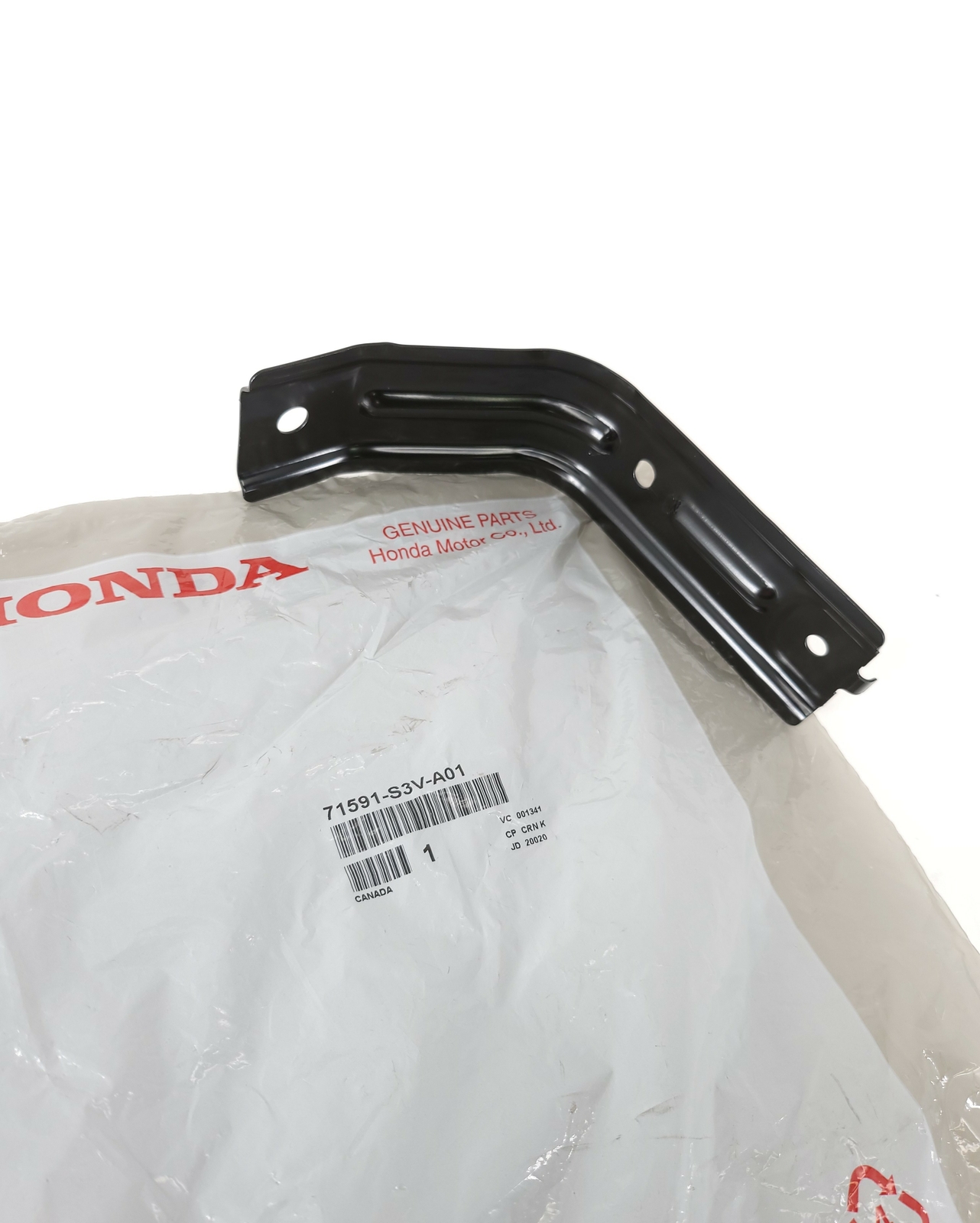 Acura Honda OEM 04-13 MDX Rear Bumper-mount Bracket 71591S3VA01 for ...
