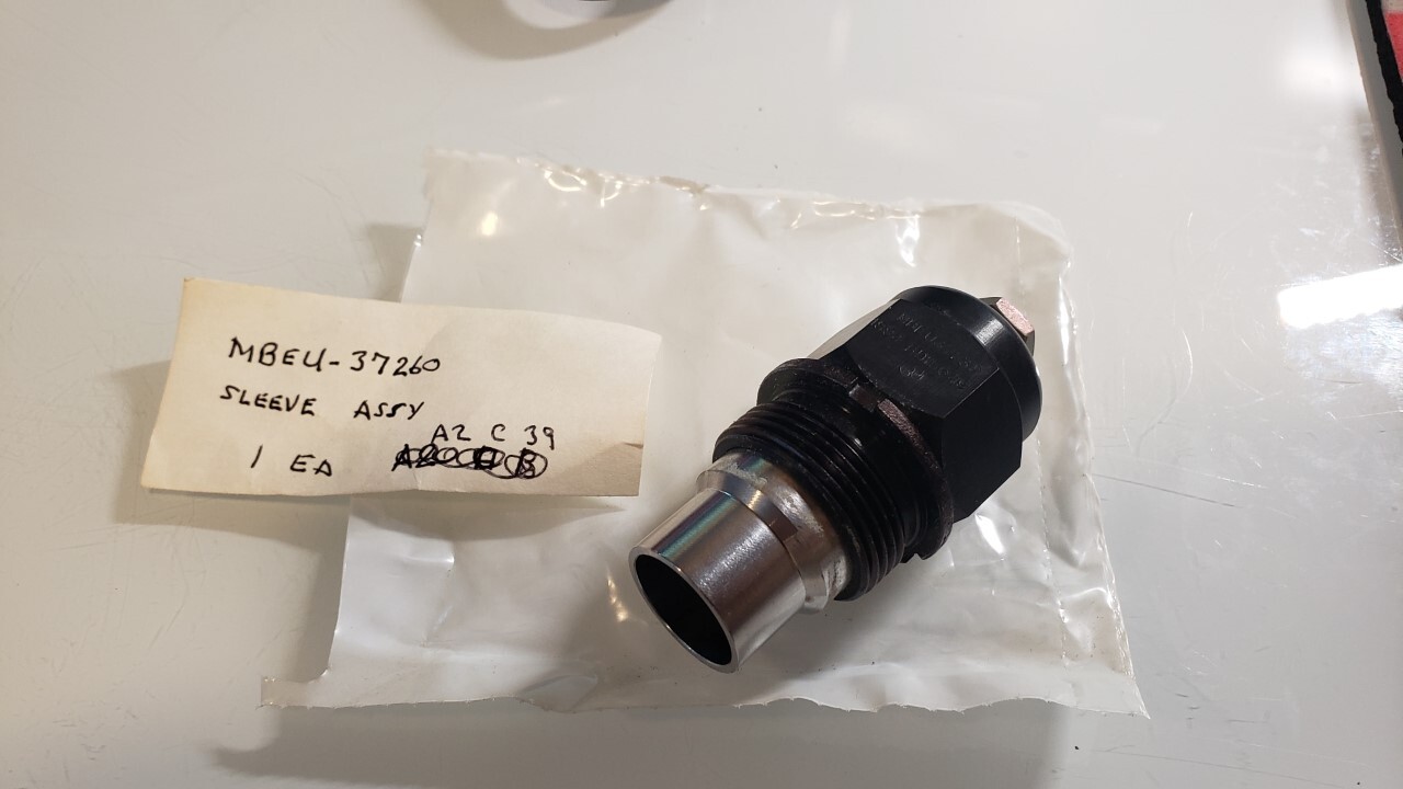 MARTIN BAKER AIRCRAFT SLEEVE ASSY MBEU-37260 1680-99-797-1518 F9 ACFT ...