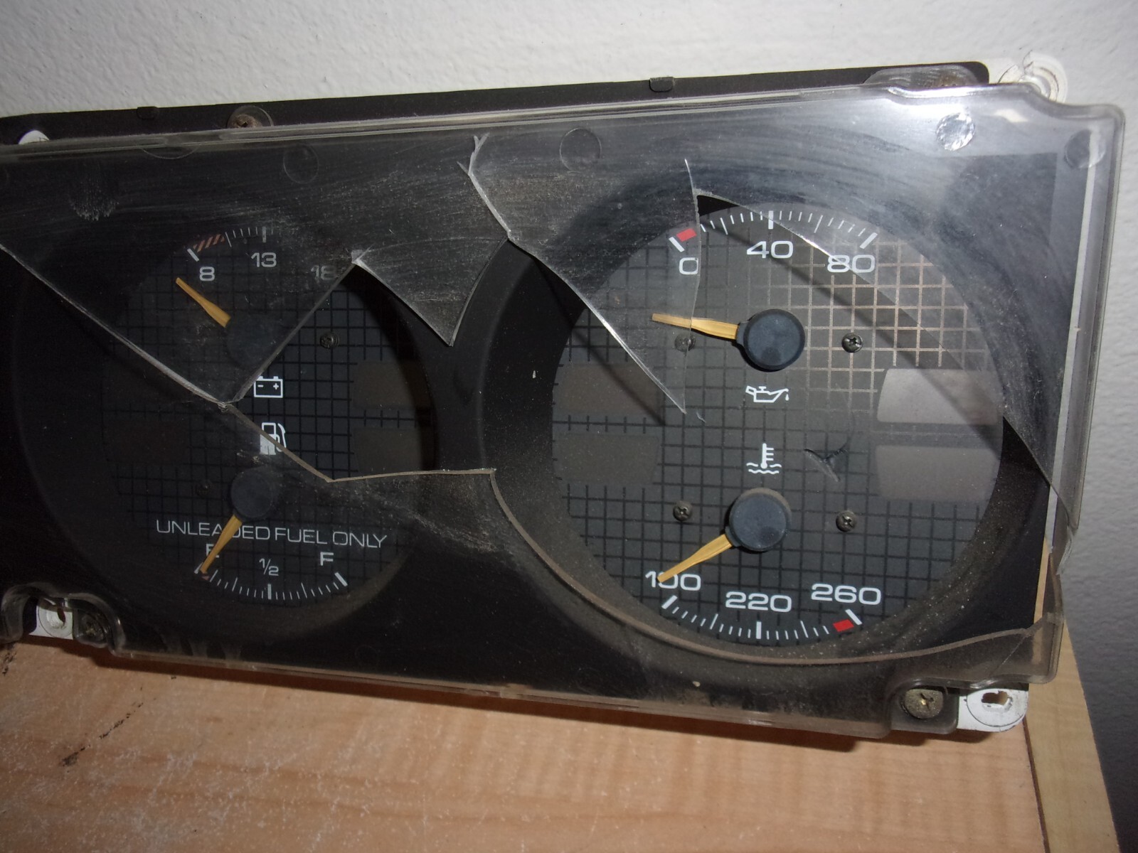 1985-1992 Pontiac Firebird Trans Am V6 Gauge Instrument Cluster ...