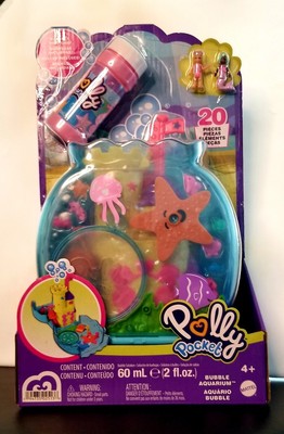 NEW Polly Pocket Bubble Aquarium 20 pieces. Bubbles included | eBay