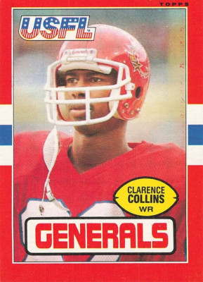 CLARENCE COLLINS 1985 TOPPS USFL #79 | eBay