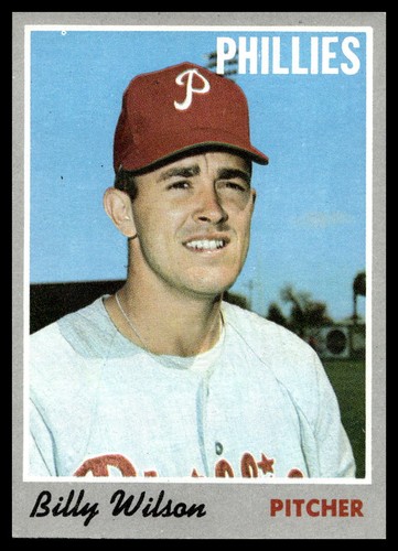1970 Topps #28 Billy Wilson Philadelphia Phillies NM-MT | eBay