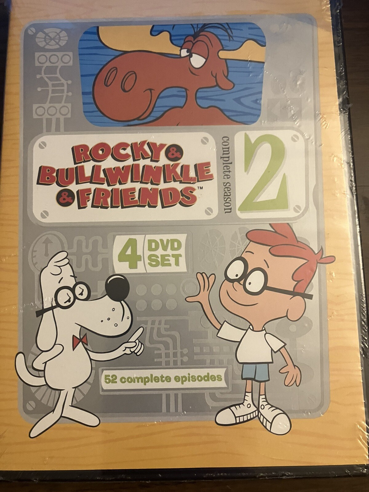 Rocky Bullwinkle And Friends- The Complete Season 2 (DVD, 2004, 4-Disc ...
